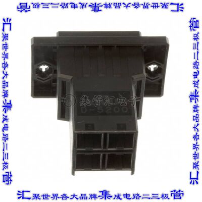 3-917809-2 矩形连接器外壳4POS插头2排10.16mm公形引脚黑色面板