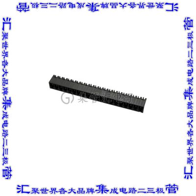 2-2342077-0 端子块连接器20POS接头公引脚带罩3.81mm黑色90DEG通