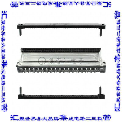 5749699-7 连接器68POS插座母插口2排D-TYPE型自由悬挂