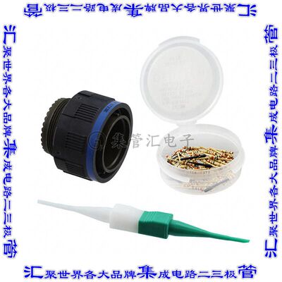 D38999/26JF35PN 圆形连接器66POS插头公引脚压接镀金自由悬挂