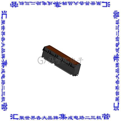 5-2337939-6 卡边缘连接器64POS母头2排1mm黑色镀金