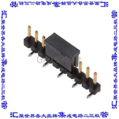 1-2842102-0 针座连接器10POS分离式2mm公形插针表贴SMD镀金