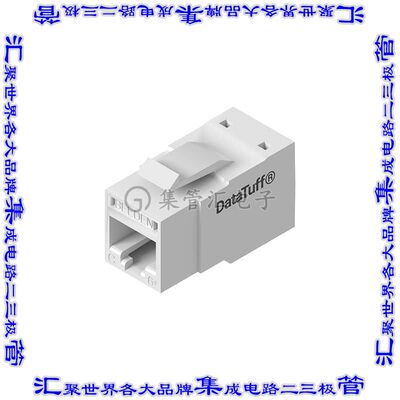 RV6IJ2UEW-S1 接插件连接器INDUS REVCONN CAT6 JACK E-WHI