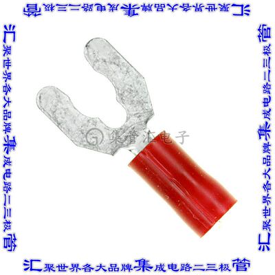 8-52950-1 铲形连接器端子8接线柱16-22AWG压接