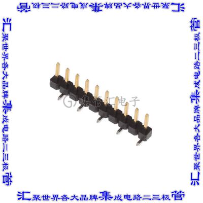 1-2842104-0 针座连接器10POS分离式2mm公形插针表贴SMD镀金