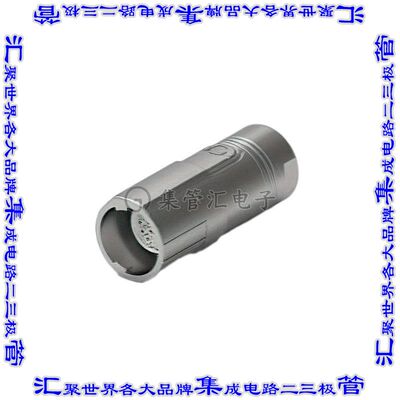 ASA876N0085050A000 圆形连接器17POS插头外壳用于母插口银色自由