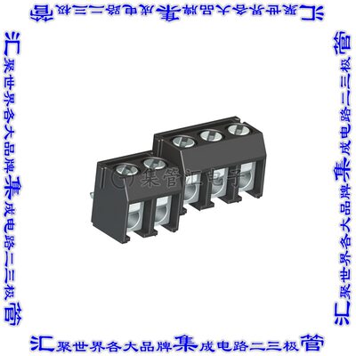 951-T-DS/03 线对板连接器3POS接线端子5mm通孔水平带板