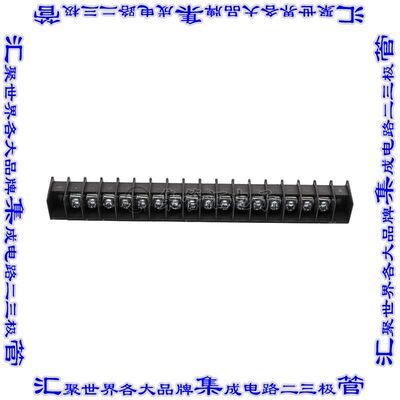 325211-16-0 端子块连接器16电路隔板接线座8.26mm螺钉