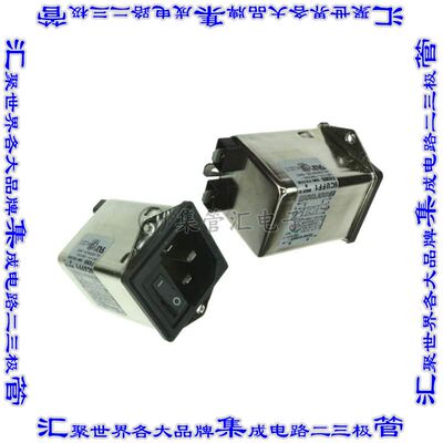 2-1609114-4 电源接入连接器3POS插座公插片模块IEC320-C14面板安