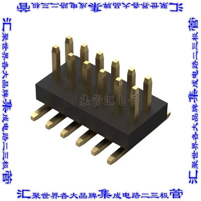 BC050-12A-K0-0380-0160-0480-LB 针座连接器12POS接头2排1mm公形
