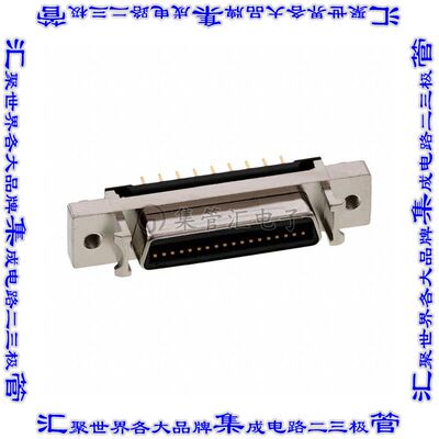 DX20M-36S(50) 接插件连接器CONN MINI HD RCPT 36P PCB SOLDER