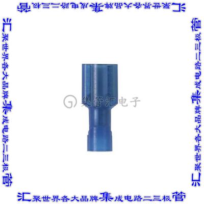 EDNF14-250FIB-Q 快速连接器端子母头6.35mm压接14-16AWG