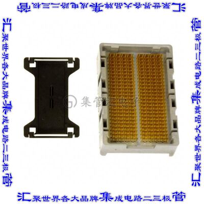 6-1761614-0 板对板连接器200信号(100对)差分对阵列公18排1.3mm