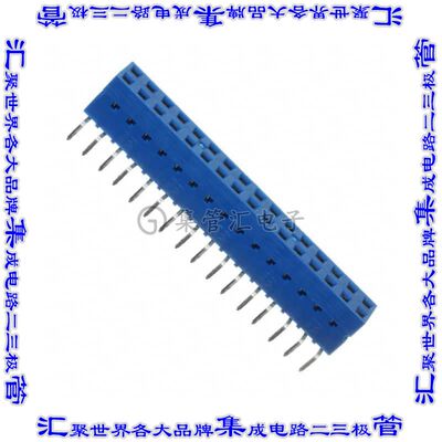 71991-316LF 针座连接器32POS插座2排2.54mm母形插口通孔直针镀金