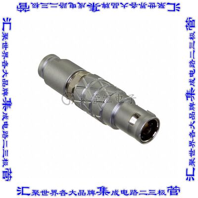 FLBC-07FGMS-GCP-211 圆形连接器7POS插头公引脚焊杯镀金自由悬挂