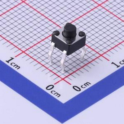 TS-1009-AR04316 4.5*4.5*4.3mm 直插 轻触开关 插件 轻触开关