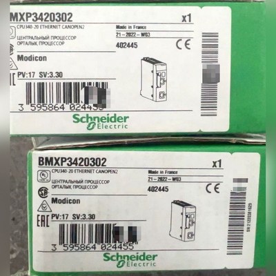 施耐德原装PLC BMXP3420302 现货议价.法 议价