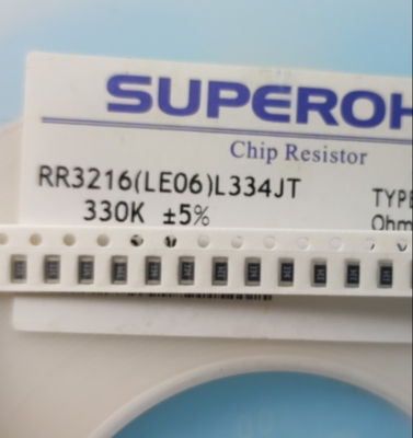 贴片电阻RR3216(LE06)L334JT 330K 印334 精度5%（出售100片）