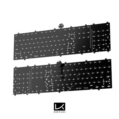KBDfans客制化机械键盘套件全尺寸TOFULL配件焊接双模热插拔 PCB