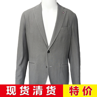 特价现货 公价12600 意大利一线 LARDINI 春夏四叶草徽章休闲西服