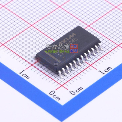 RS232芯片 MAX238CWG+T SOIC-24 MAXIM(美信) 电子元器件全新原装
