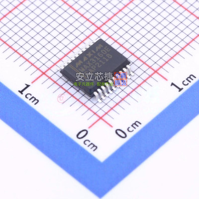 RS-485/RS-422芯片 MAX3160ECAP+T SSOP-20 MAXIM(美信) 全新原装