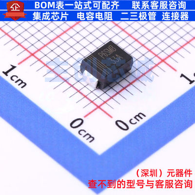 静电保护器(TVS/ESD) P6SMB33A SMBG CJ(江苏长电/长晶) 全新原装