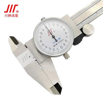专卖成都成量带表卡尺 四用不锈钢 表卡 附表卡尺150 200 300mmmm