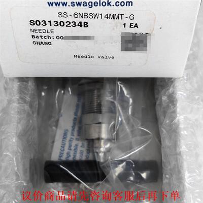 世伟洛克  Swagelok   SS-6NBSW14MMT