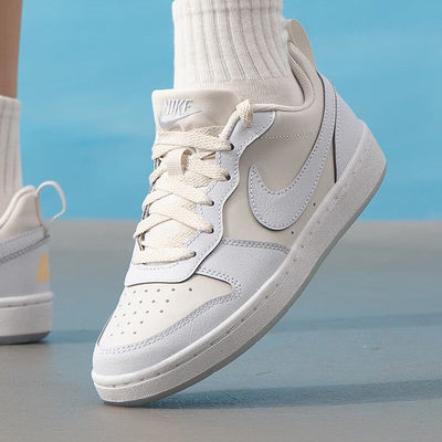 耐克女鞋新款COURT BOROUGH低帮板鞋大童运动休闲鞋 IH4519-001