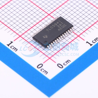 LED驱动 TLC5941PWPR HTSSOP-28 TI/德州 电子元器件配单原装正品