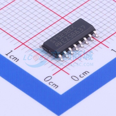RS232芯片 ST3232ECDR SO-16 意法半导体芯片 电子元器件原装正品