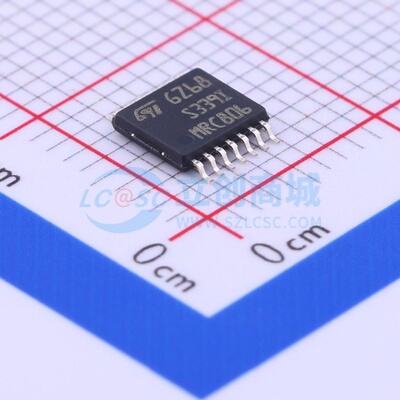 比较器 TS339IPT TSSOP-14 意法半导体芯片 电子元件配单原装正品