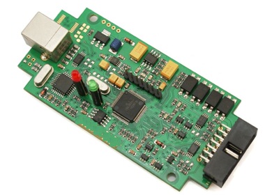 MSP430仿真器pcb USB msp430仿真器FET430UIF电路图 USB仿真器