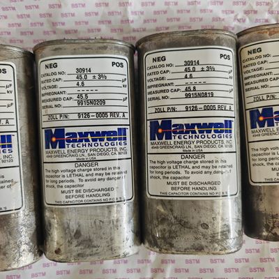 美国Maxwell高压油浸电容4.6kv45uf 4600v45uf 胆机电容