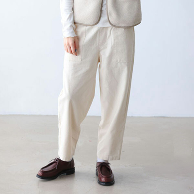 必入！Fudge前总监主理人纯正日杂感宽松显瘦纯棉工装休闲裤女