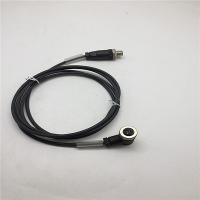 MURR 5孔母头弯头+5芯公头直头连接线7356-40021-6340200 2米包好