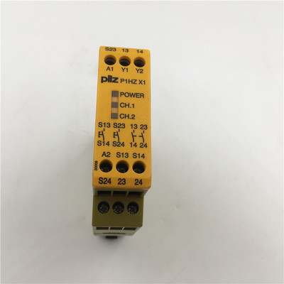 拆机pilz皮尔兹安全继电器P1HZ X1 24VDC 2n/o 774360 实物图现货