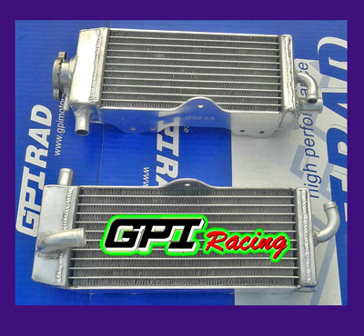 摩托车水箱手工焊接赛车改装散热器 适用雅马哈YZ125/YZ250 96-01