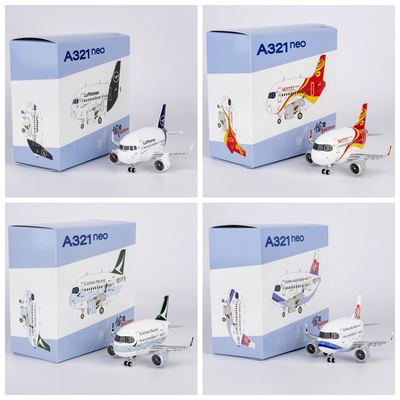 铁流卡通蛋Q版A321neo飞机模型