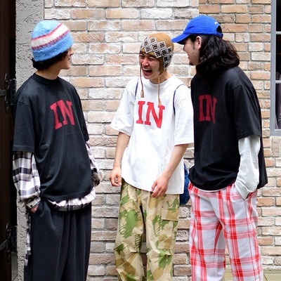 blurhms ROOTSTOCK IN and OUT Tee日系潮牌短款圆领短袖T恤男女