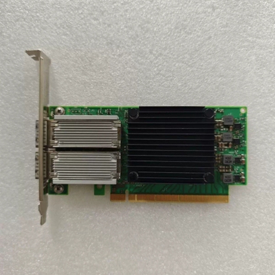 询价议价迈络思 CX556N 双口万兆网卡 拆机成色好 型号MCX5