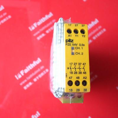 议价pilz 774580 皮尔磁安全模块 PZE X4V 0,5/24VDC 4n/o fix