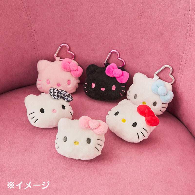 东京代购 日本三丽鸥 hellokitty凯蒂猫 猫头公仔挂件