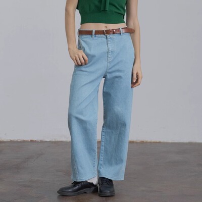 土耳其进口牛仔10分裤WITHSUUGAR