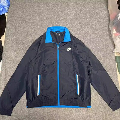 孤品 LOTTO 乐途 男子 网衬内里防风运动夹克