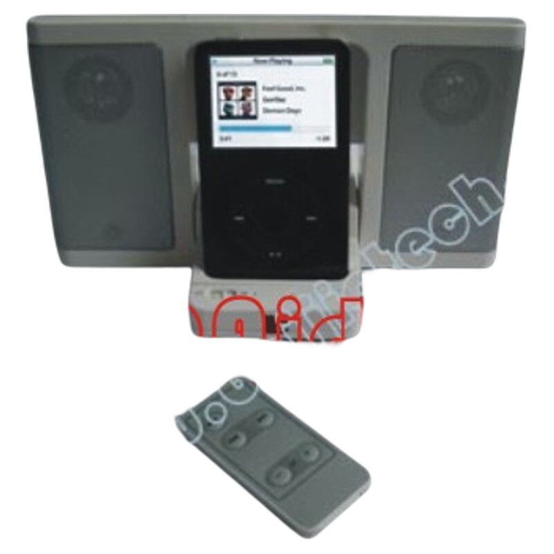 PDAiDEA品牌 适用苹果APPLE iPod MP3摇控数字音频盒子 专用音箱
