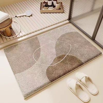 Non-Slip Bathroom Mat Soft floor Mat Super Absorbent Bat地垫