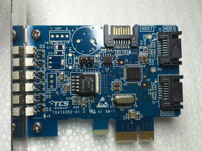 富士通TCS TSATA2R2-01 SATA 硬盘RAID阵列卡 PCI-E 1X支持2T以上