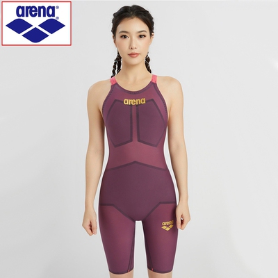 现货arena快速泳衣阿瑞娜MF竞技连体及膝专业比赛鲨鱼皮AS6SRC02